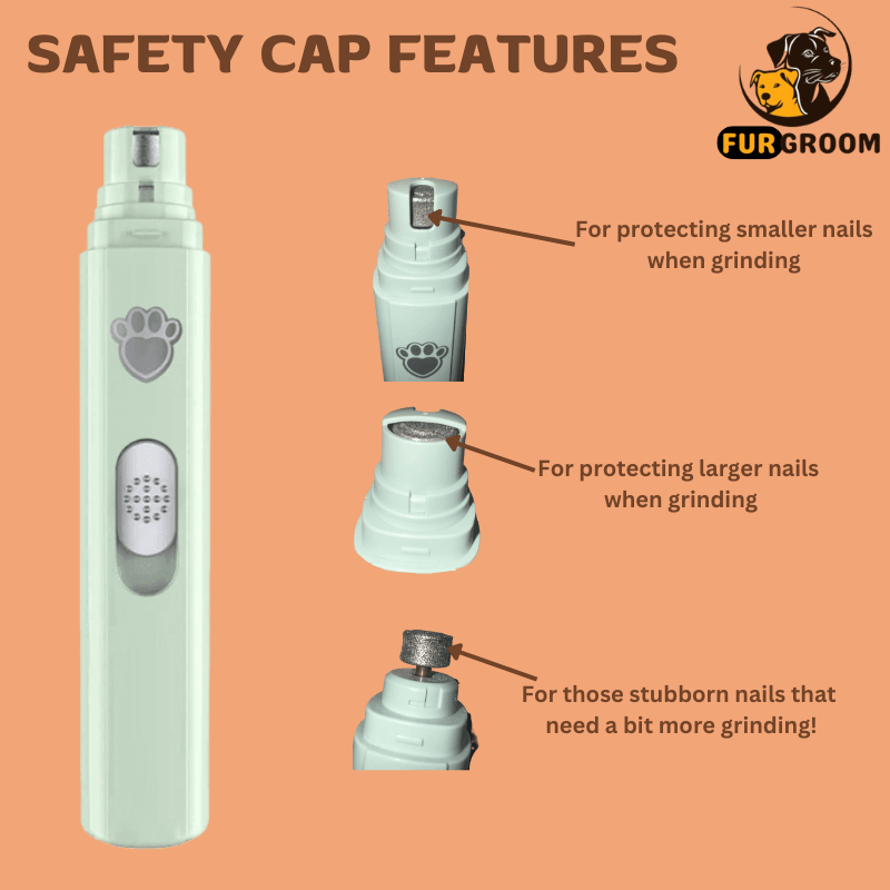 FurGroom™ Premium Silent Pet Nail Grinder